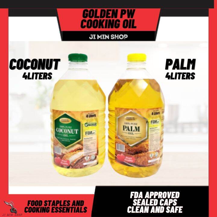 Golden PW Cooking Oil (Coocnut Oil And Palm Oil) | On Hand - COD ...