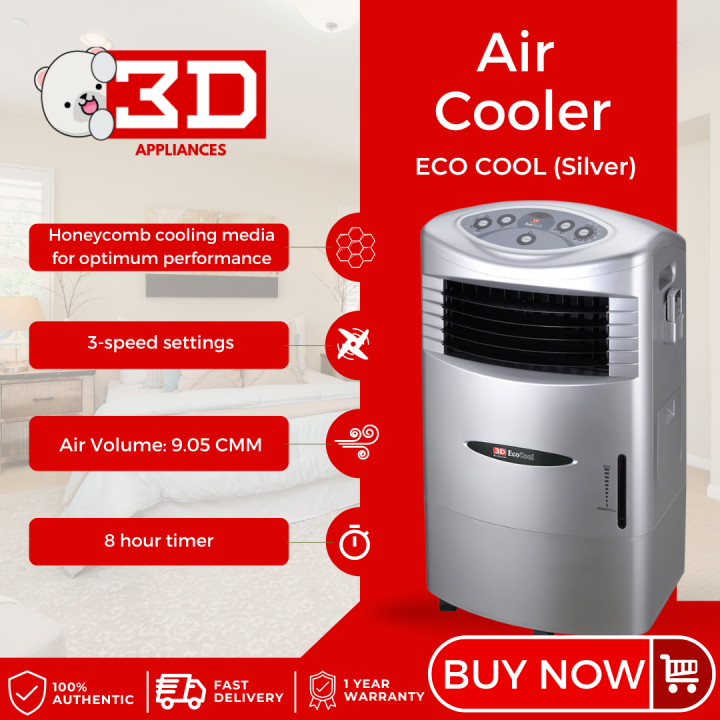 3D AC-2003 Eco Cool 20L Air Cooler | Lazada PH