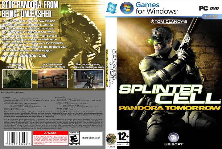 Tom Clancy's Splinter Cell Pandora Tomorrow PC GAME [Offline ...