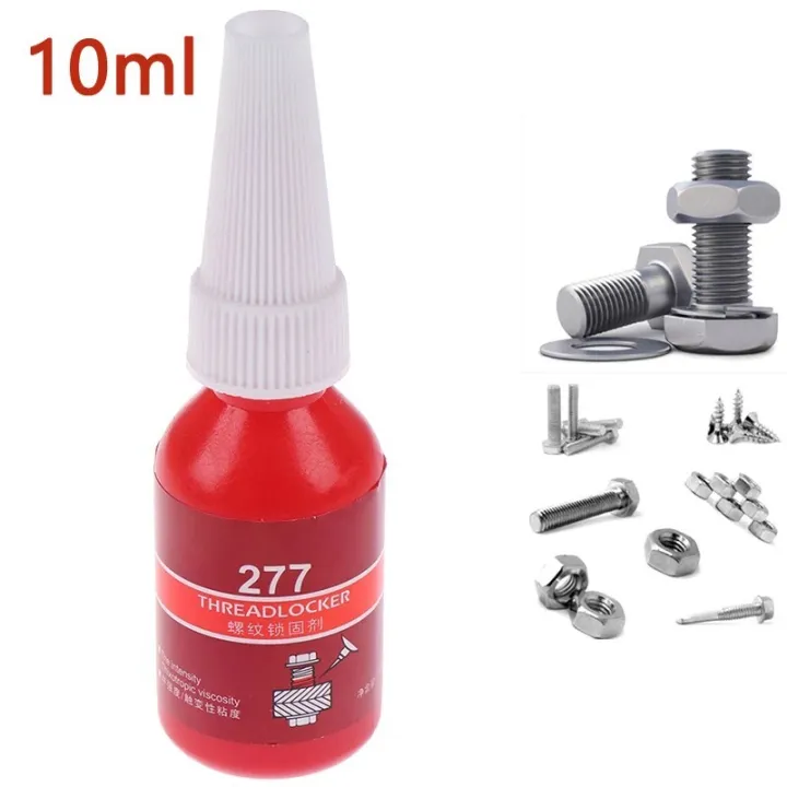Red Threadlocker Adhesive Threadlocker 10 Ml 150 ℃ Adhesive High ...