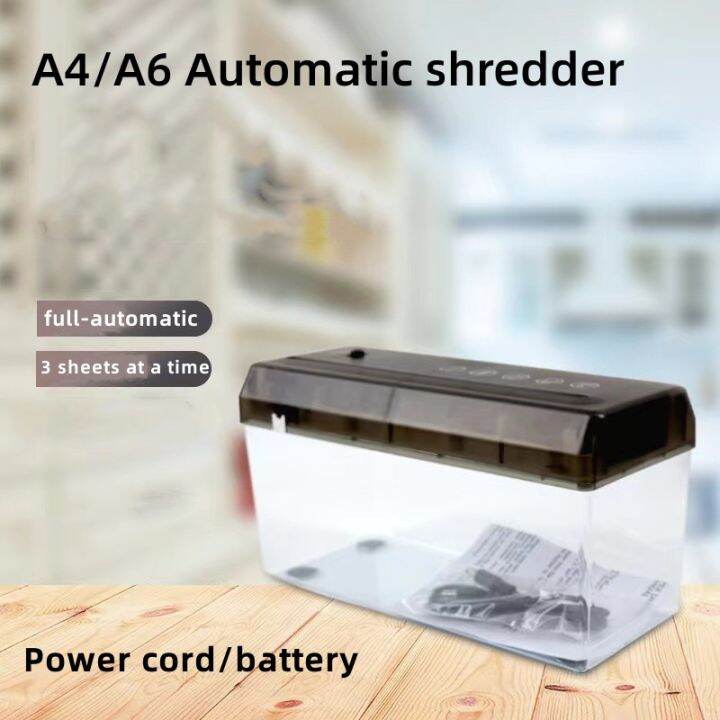 A4/A6 Automatic/manual paper shredder Paper Cutting Machine Straight ...