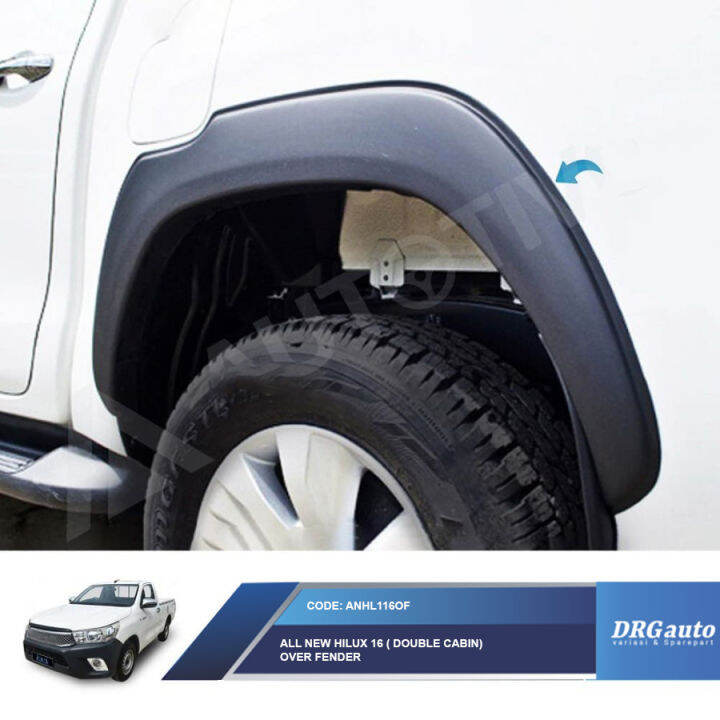 Toyota All New Hilux Over Fender Warna Custom W/ Colour | Lazada Indonesia