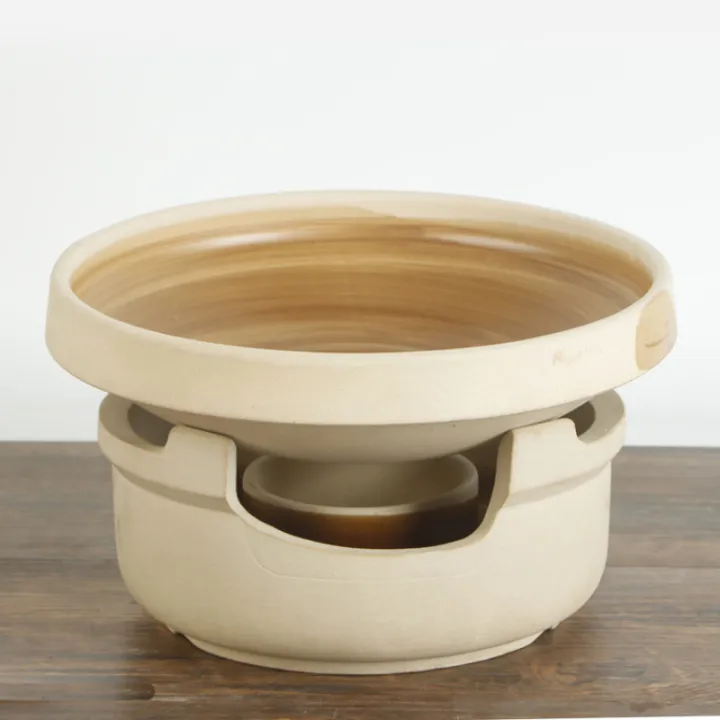 Ceramic Dry Pot Restaurant Charcoal Heating Clay Oven Japanese Type ...