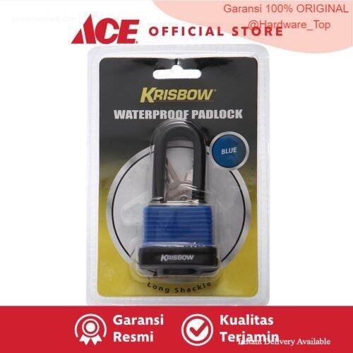 Krisbow Gembok Tahan Air 40 Mm - Biru | Lazada Indonesia