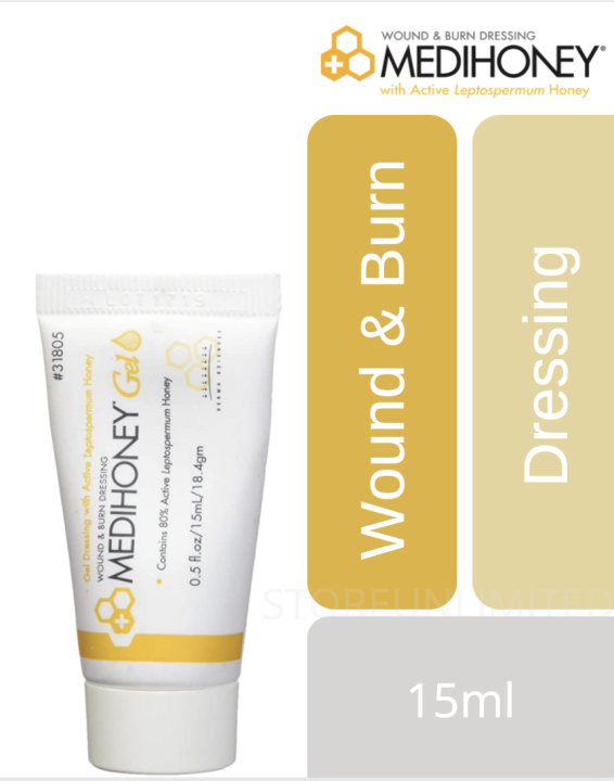 Medihoney Gel Wound & Burn Dressing from Derma Science 0.5oz | Lazada PH