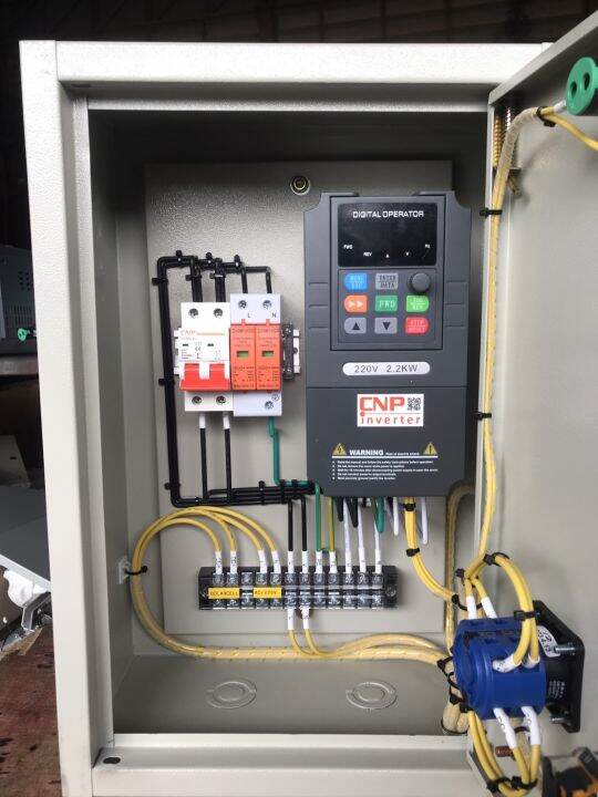 SOLAR PUMP INVERTER โซล่า ปั๊ม อินเวอร์เตอร์ รับ Input Dc จากแผงโซล่าเซลล์ 200-450V และไฟบ้าน ...