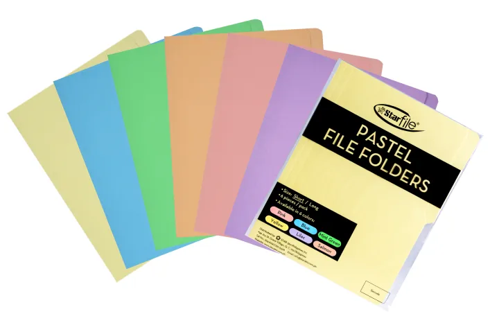 Starfile Pastel File Folder - 30 pieces/bundle | Lazada PH