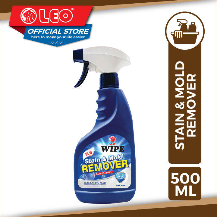 LEO WIPE Stain and Mold Remover Spray 500ML | Lazada