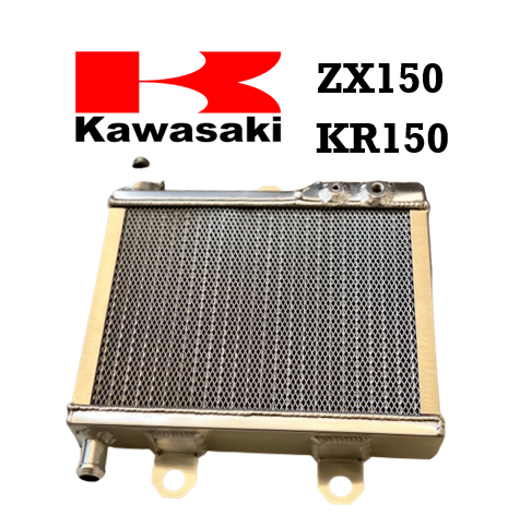 KAWASAKI KIPS KR 150 RADIATOR ALOY RR ZX150 ZSR 150 VICTOR CYCLONE 150 ...