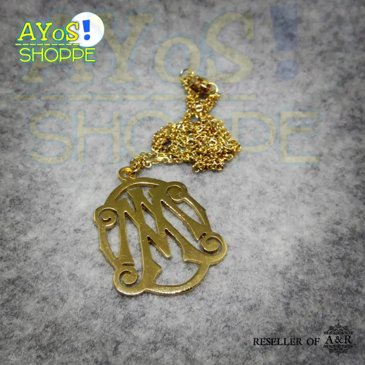 Auspice Maria Stainless Necklace - Ave Maria-3 (Mama Mary) (Marian ...