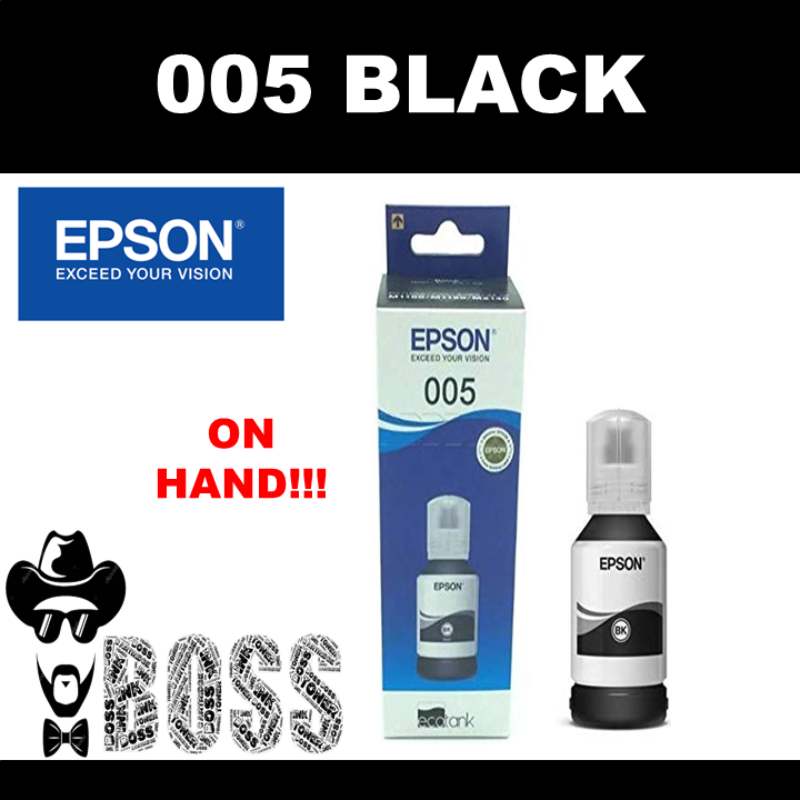 Epson 005 Black Original Ink Bottle | Lazada PH