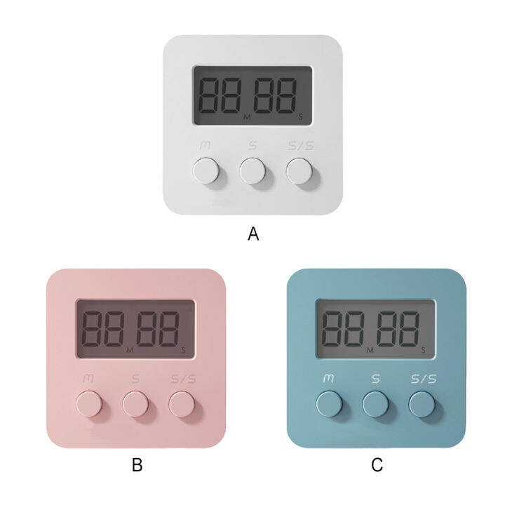 Wall Mount Digital Timer Small Alarm Countdown Clock Time Management ...