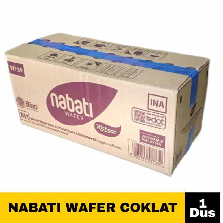 1 DUS WAFER NABATI RICHOCO ISI 60 PCS WAFER COKELAT | Lazada Indonesia
