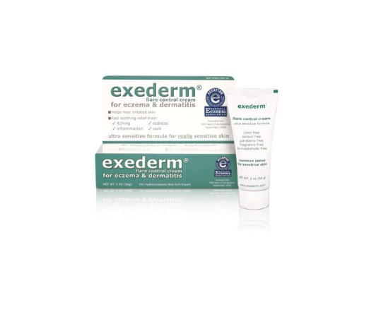 Exederm Ultra Hypoallergenic Eczema Dermatitis Flare Control Cream, NEA ...