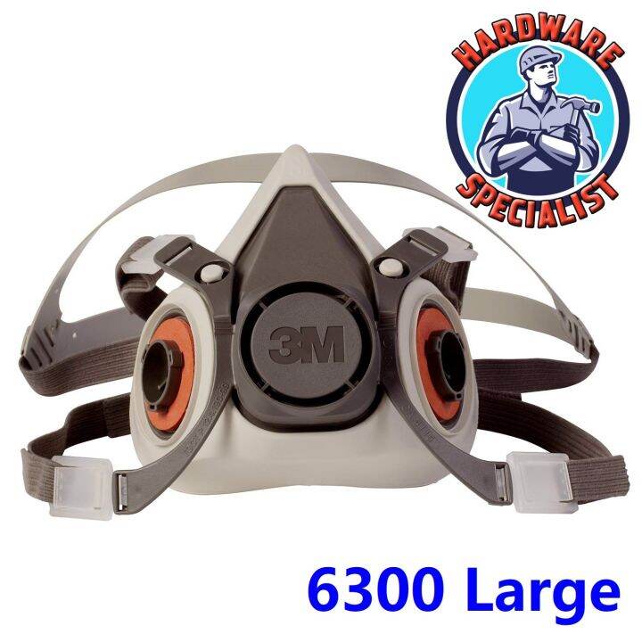 3M Half Facepiece Reusable Respirator / 3M 6100 / 3M 6200 / 3M 6300 ...