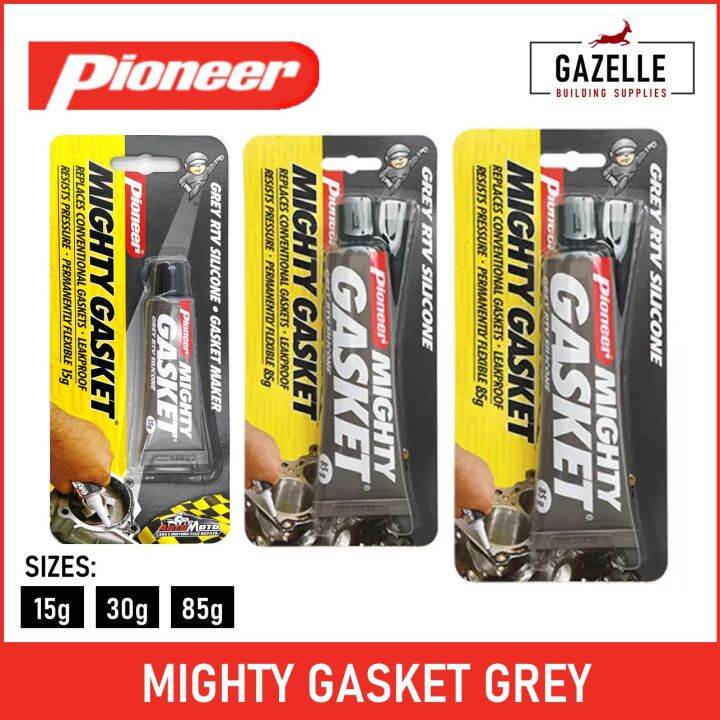 Pioneer Mighty Gasket Black / Grey / Red High Temp RTV Silicon / Liquid ...