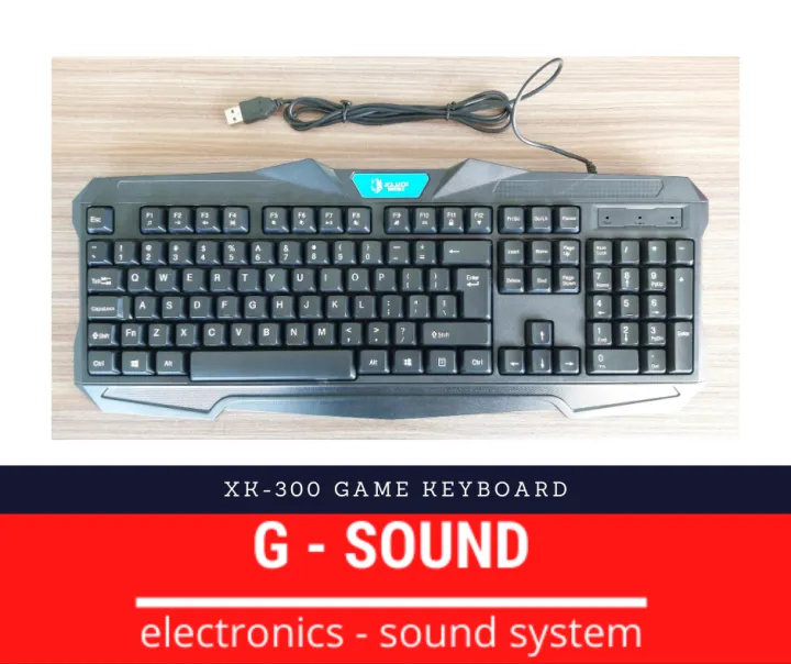 XK-300 High Quality Game Keyboard | Lazada PH