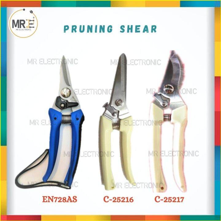 HEAVY DUTY PRUNING SHEAR / GUNTING BUNGA / MULTI PURPOSE SNIPS CUTTER ...
