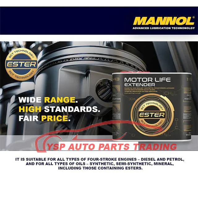 (MADE IN GERMANY) MANNOL ESTER Engine Oil Leak Stop Sealant Motor Life ...