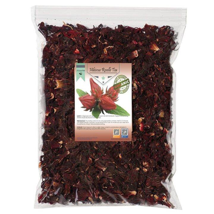 ESSENTIALS Roselle Dried Hibiscus Flowers 500GRAMS 1KG | Lazada PH
