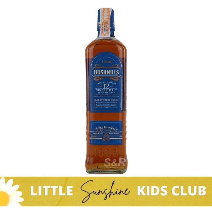 Bushmills 12 Year Old Single Malt Irish Whiskey 700mL | Lazada PH