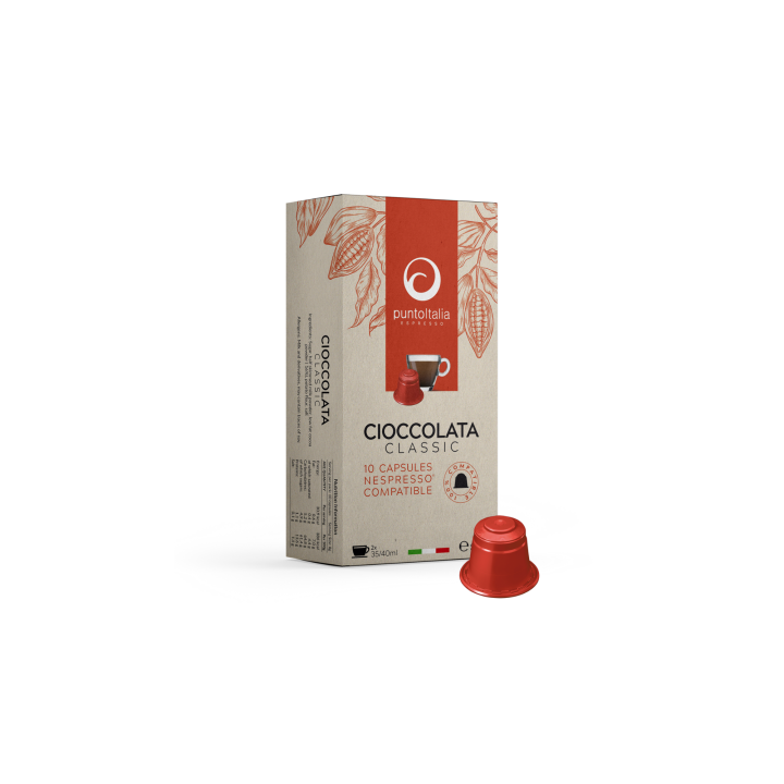 Punto Italia Espresso "Cioccolato Classic" 10 Nespresso Compatible Chocolate Capsule | Lazada PH
