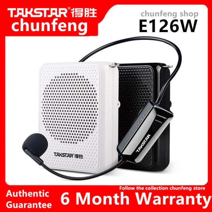 Takstar E126W portable wireless loudspeaker teacher class teaching special small bee loudspeaker ...