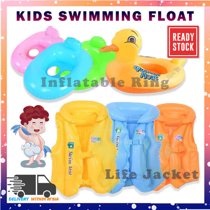 READY STOCK Toddle and Baby Inflatable Swimming Ring Float Terapung ...