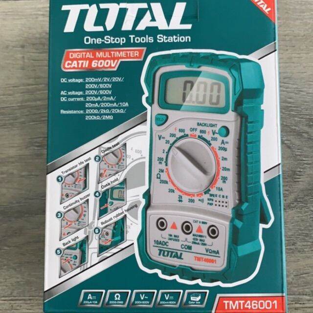 Total TMT46001 Pocked Sized Digital Multimeter | Lazada PH
