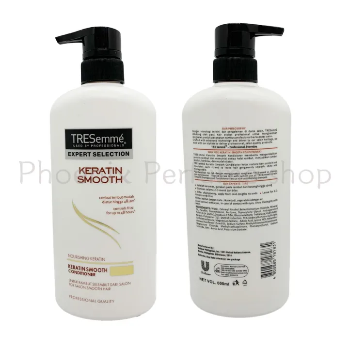 SG Products Tresemme Keratin Smooth shampoo and Conditioner 600ml ...