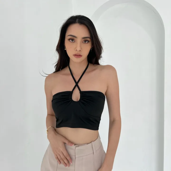Hotter Black Milly Top | Lazada.co.th