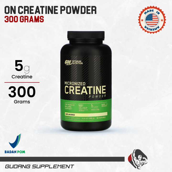 Optimum Nutrition ON Creatine Powder 300 Gr Platinum Creatine Dymatize ...