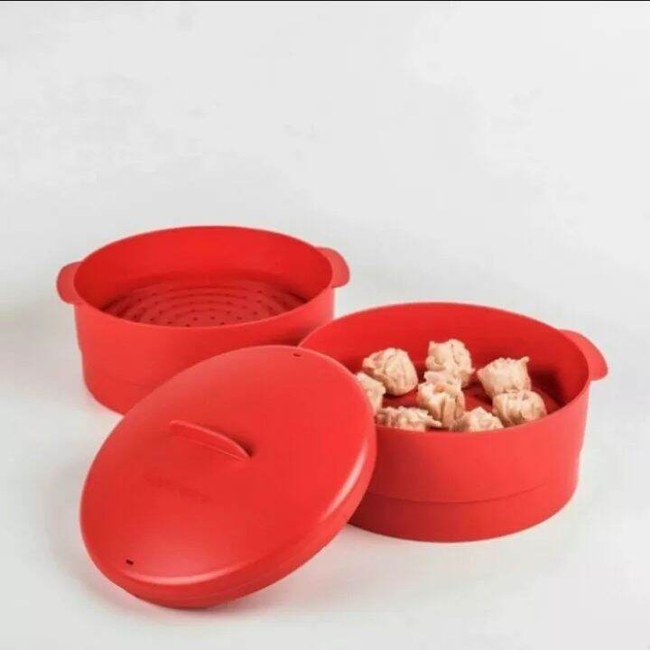 STEAM IT TUPPERWARE 2 SUSUN / KUKUSAN TUPPERWARE | Lazada Indonesia