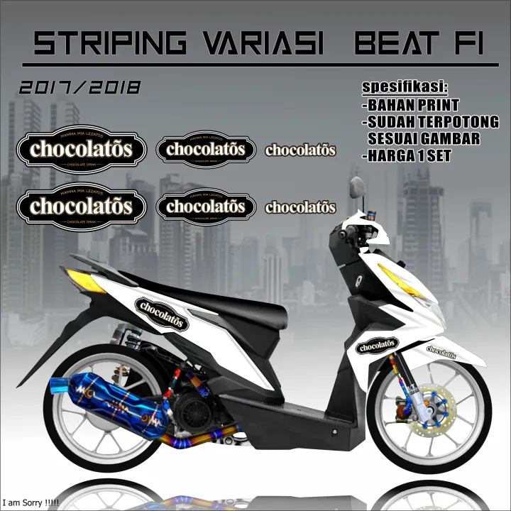 STRIPING BEAT CHOCOLATOS STRIPING BEAT VARIASI CHOCOLATOS | Lazada ...