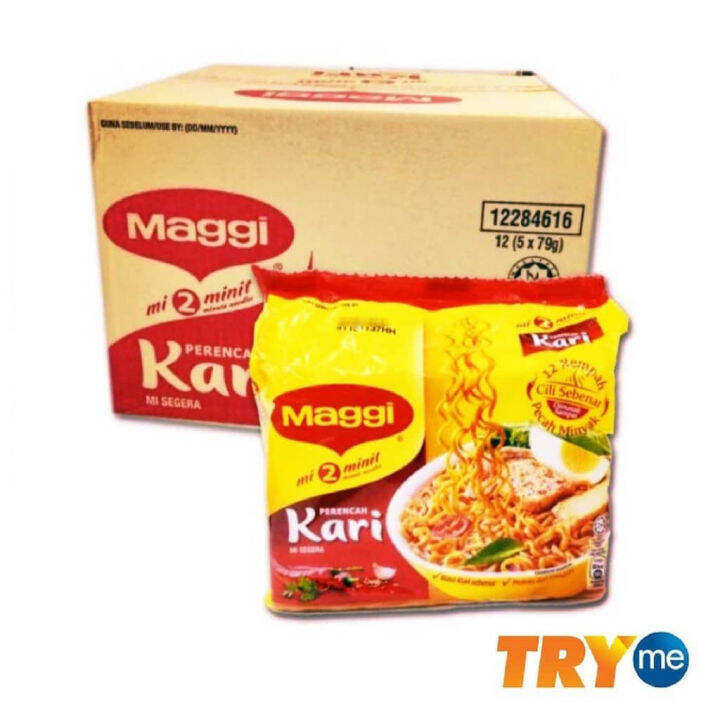 Maggi Curry Instant Noodles (12x5'sx79g) | Lazada Maggi Curry Instant Noodles (12x5'sx79g) | Lazada