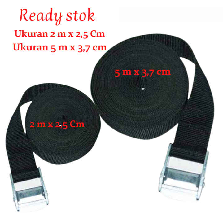 ( Ready Stok ) Sabuk Pengikat Barang / Tali Pengikat Barang di Motor ...
