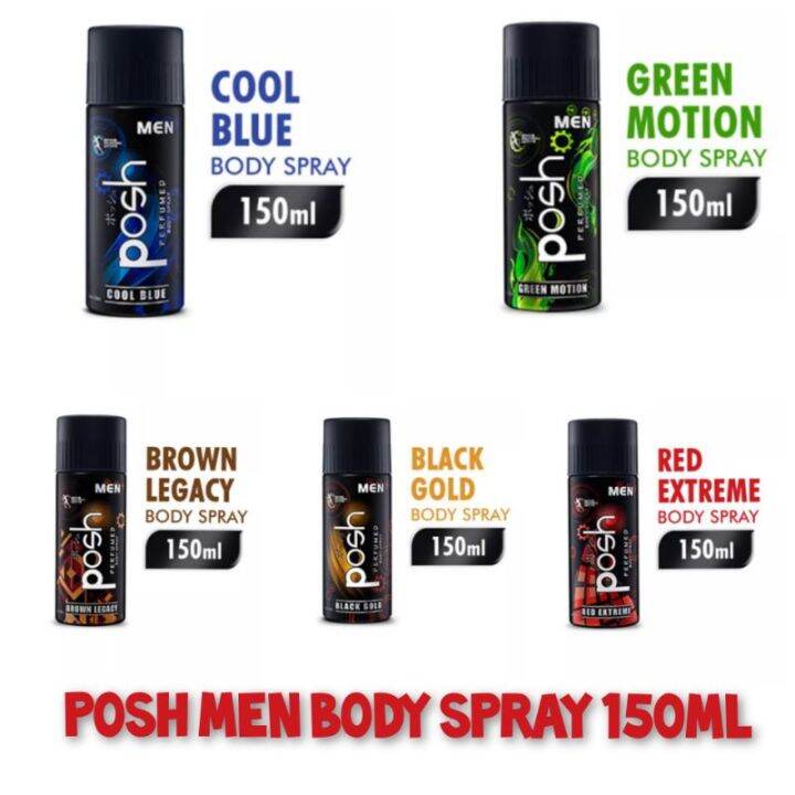 POSH Men Body Spray 150ml | Lazada Indonesia
