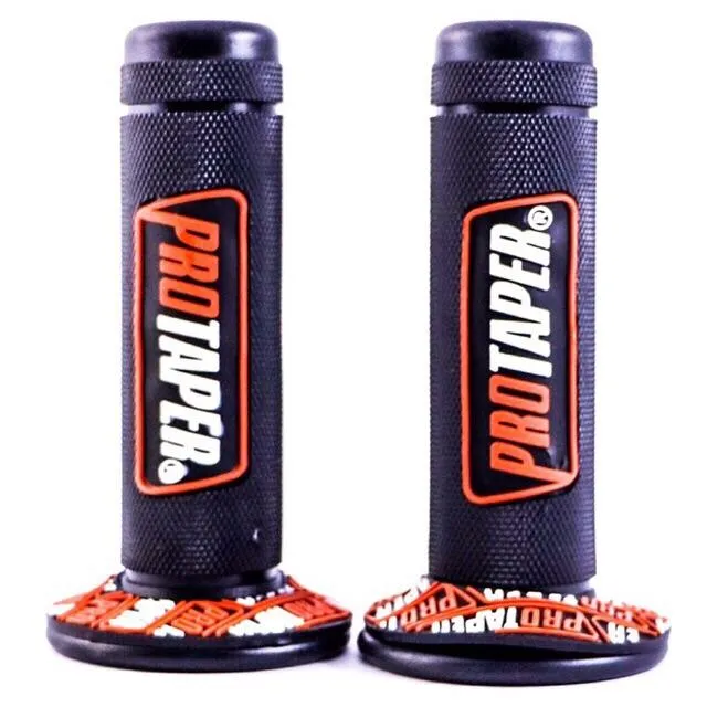 Motorcycle Protaper Handle Grip (Orange) | Lazada PH