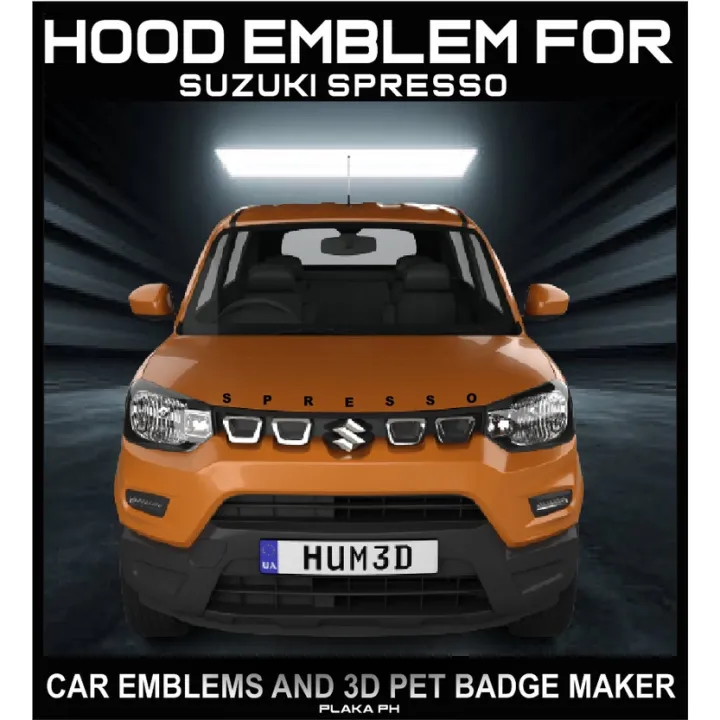 Hood emblem for Suzuki Spresso | Lazada PH