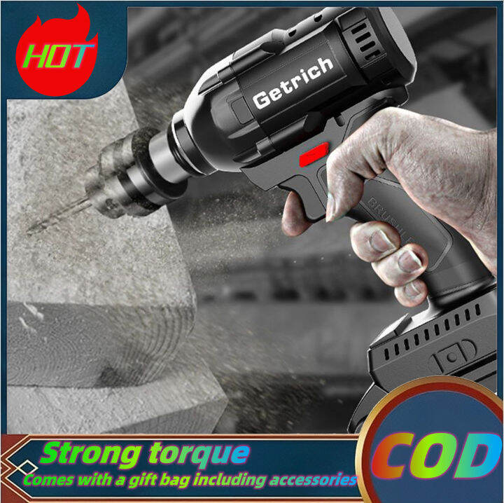 Brushless Rechargeable Heavy Duty Impact Wrench (with Battery ...
