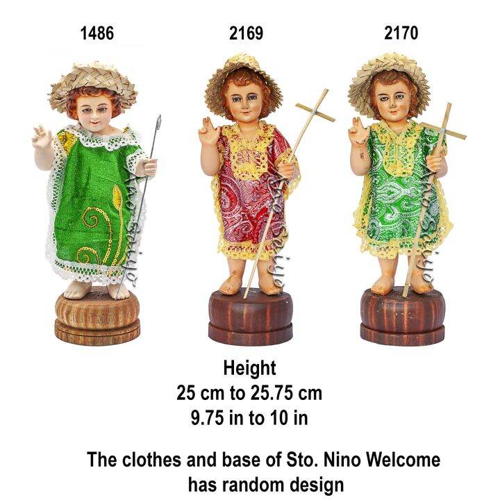 AnoSaiyo Santo Nino Statue Sto Nino Palaboy Jesus Christ Statues ...