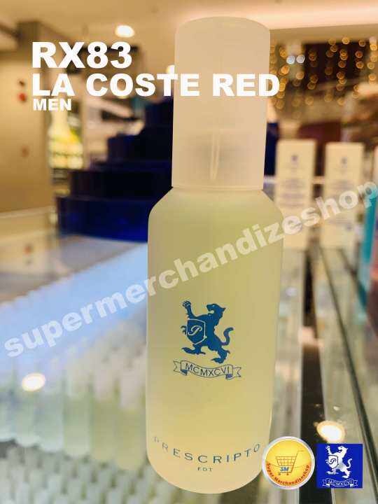 PRESCRIPT0 PERFUME BEST SELLER RX83 LA C0STE RED F0R MEN 60ML | Lazada PH