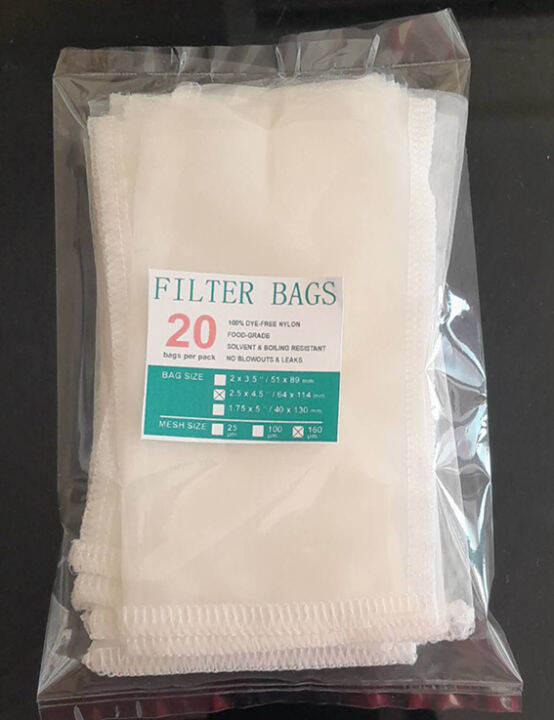 Food grade nylon filter bag （64*114mm）160Microns | Lazada.co.th