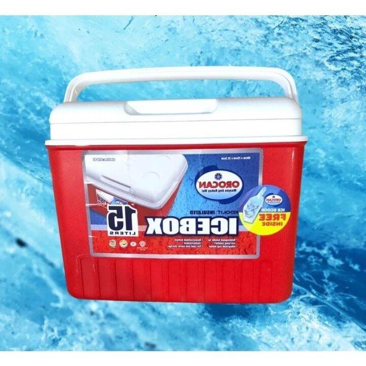 COD Cooler ice box Ice Box 15 liters[ Chest with free cooper / orocan ...