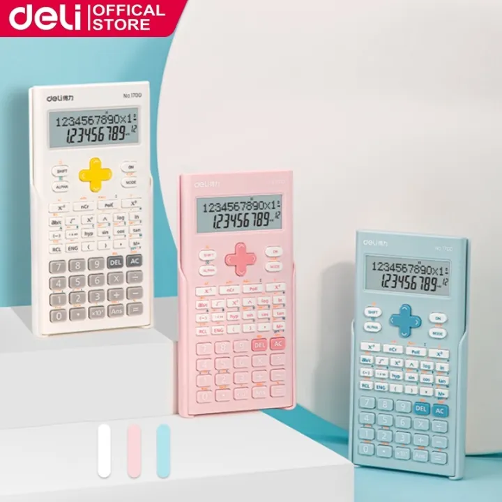 Deli 1700 Scientific Calculator 240F-10 2 digits | Lazada PH