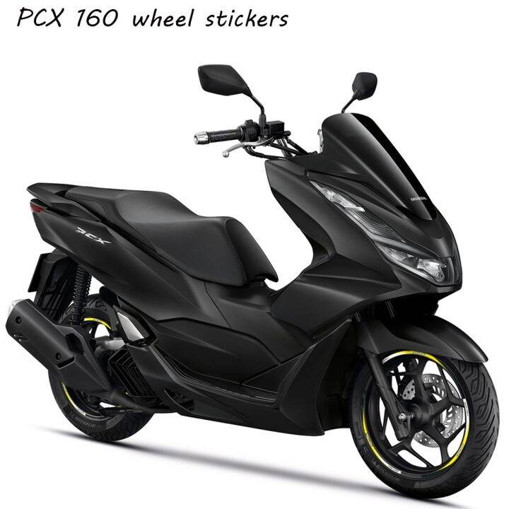 【hot】 Suitable for Honda pcx160 PCX 160 Wheel Rim Stripe LOGO Decal Set ...