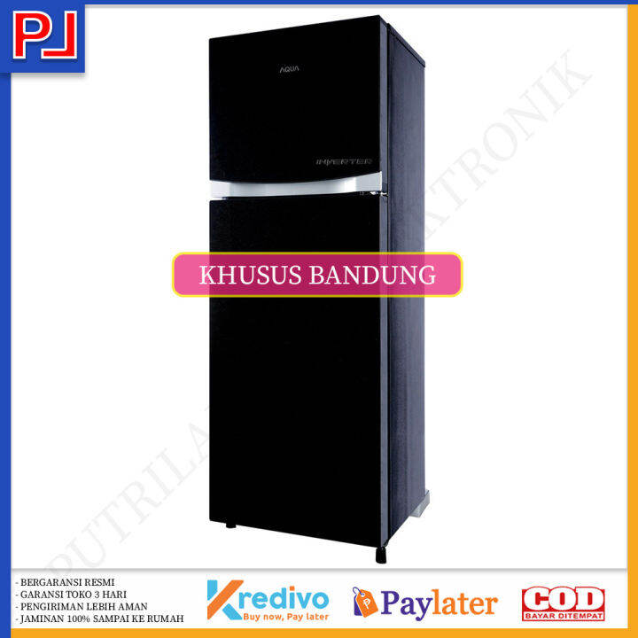 KULKAS 2 PINTU Inverter Aqua Type Aqr-D275R No Frost KHUSUS BANDUNG ...