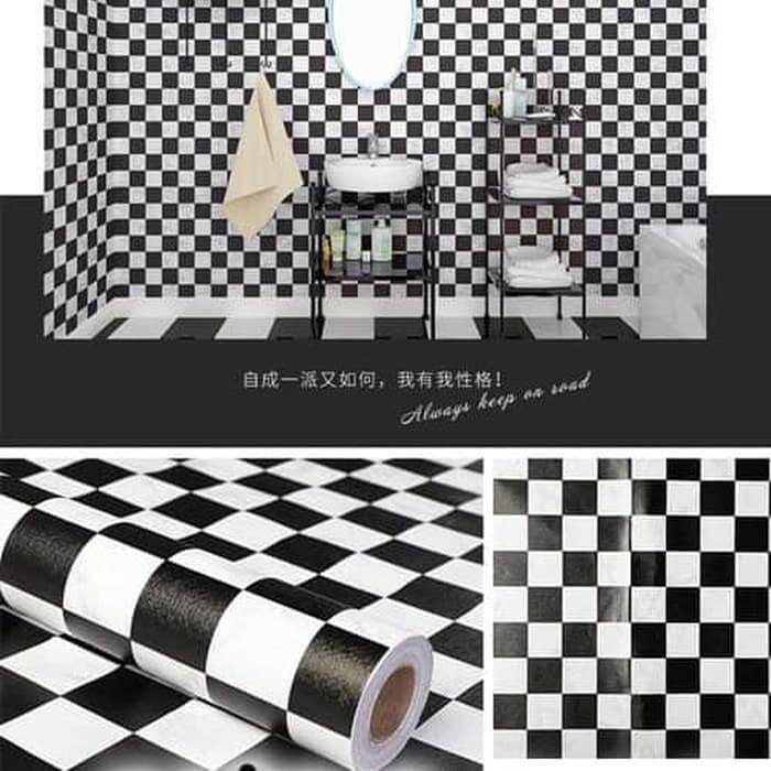 Wallpaper Sticker Dinding Walpaper Stiker Ruang Tamu Walpeper Tembok ...