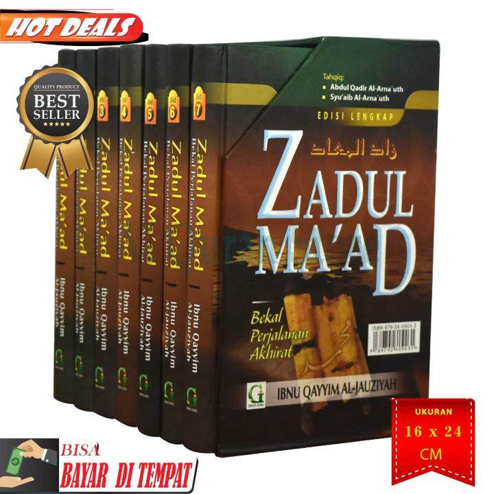 BAYAR DITEMPAT – Buku Islam Zadul Ma'ad 1 Set 7 Jilid - Ibnu Qayyim - Griya Ilmu, Buku Sejarah ...