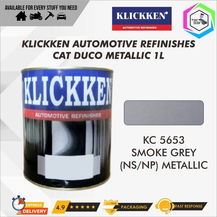 Cat Duco Metallic KLICKKEN METALLIC - KC 5653 SMOKE GREY (NSNP) MET ...